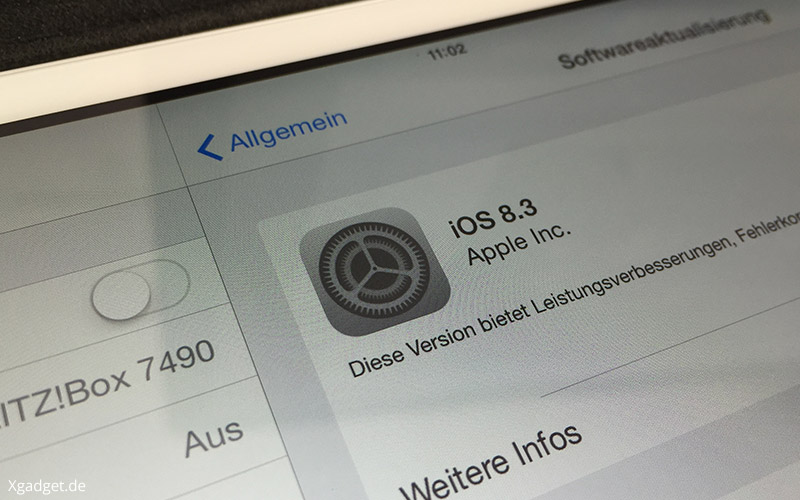 iOS 8.3 veröffentlicht » Xgadget.de