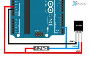 Arduino: Temperaturmessung mit dem DS1820 » Xgadget.de