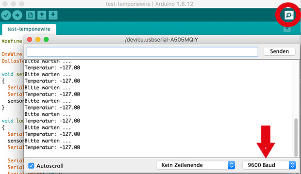 Arduino: Temperaturmessung mit dem DS1820 » Xgadget.de