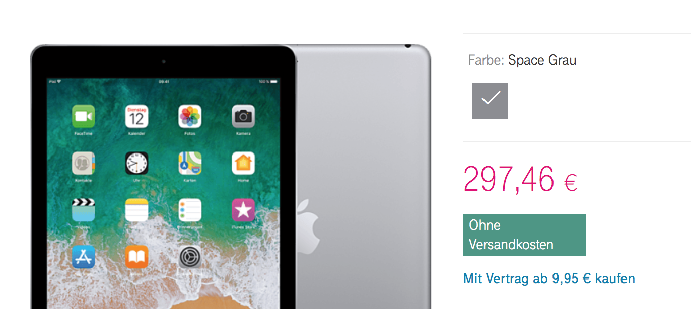 Deal: iPad 2018 für unter 300 Euro » Xgadget.de