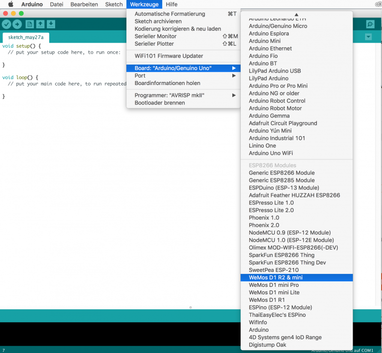 WeMos: So läuft die Installation in der Arduino IDE ab » Xgadget.de